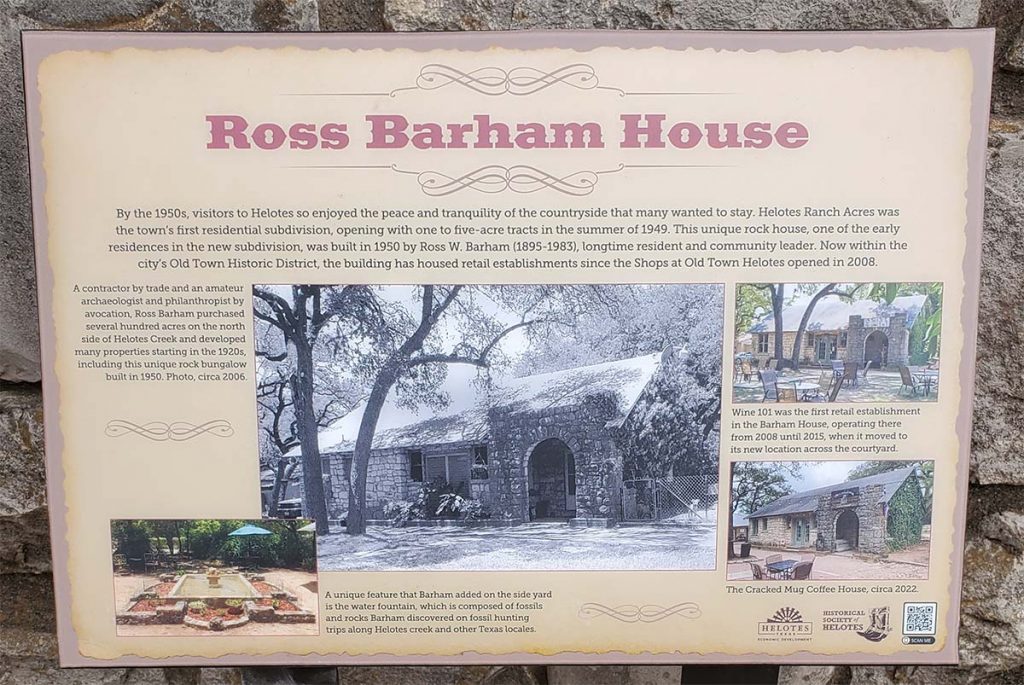 Historical Interpretive Signage in Old Town Helotes Dedication ...